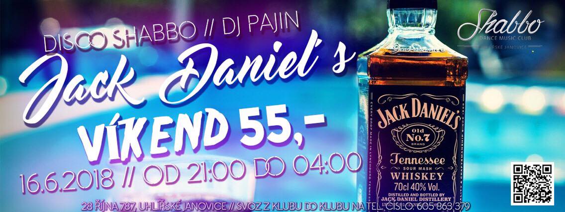 Jack Daniels párty s dárky za panáky // Dj Pajin - Domácí noviny